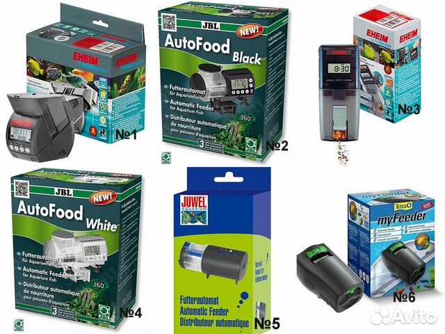 Aвтокормушка JBL, Eheim, Tetra, Juwel, Sera, Hagen