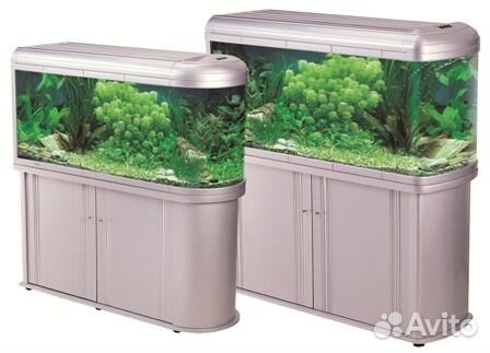 Аквариум "торпеда" AtmanHC-1000 250л. С тумбой Б/У