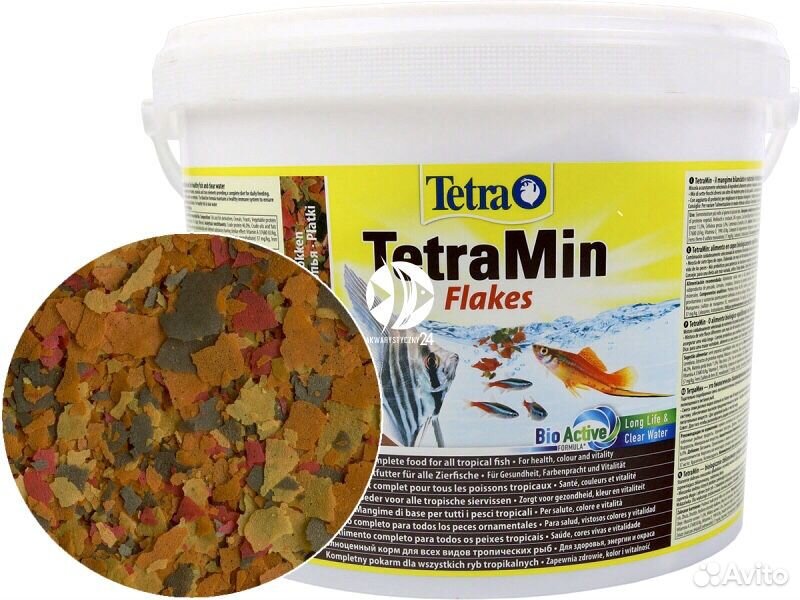 Корм для рыбок Tetra Min Flakes 100гр