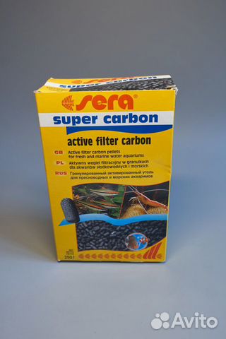 Активированный уголь Sera "Super Carbon" 250гр
