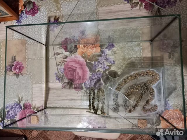 Аквариум для черепах бу 8-10л