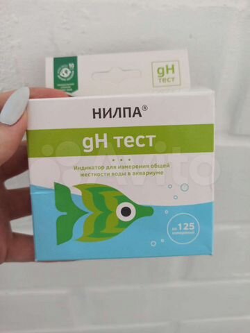 Тест "Нилпа" GH для измерения жёсткости воды